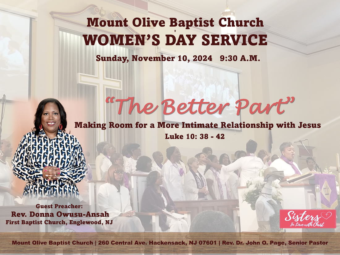 PHOTO GALLERY – Mount Olive Baptist Church
